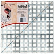 Sullivan 12-1/2-Inch-By-12-1/2-Inch The Cutting Edge Frosted Ruler ...