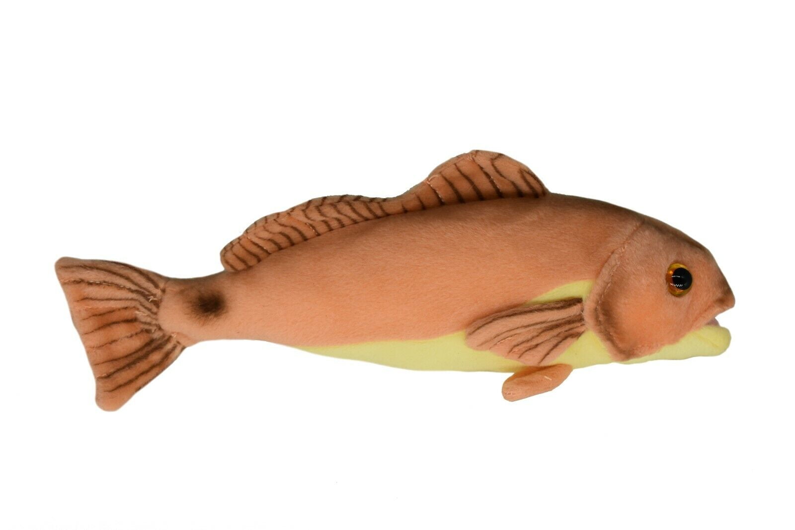 Red Fish, Drum, Spottail Bass, Realistic, Lifelike, Stuffed, Soft, Toy ...