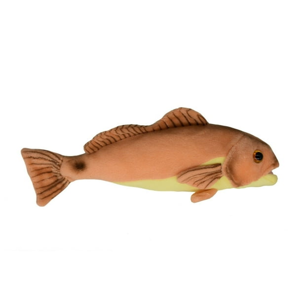 Red Fish, Drum, Spottail Bass, Realistic, Lifelike, Stuffed, Soft, Toy ...