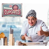 Rustic Kitchen Wall Decor, Fresh Baked Goods Best in Town, Retro 8x12 Inches Metal Tin Sign ...