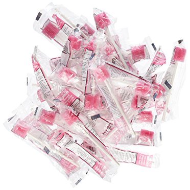 100pcs Oral Care Sponge Swab Tooth Cleaning Mouth Swabs (Pink ...