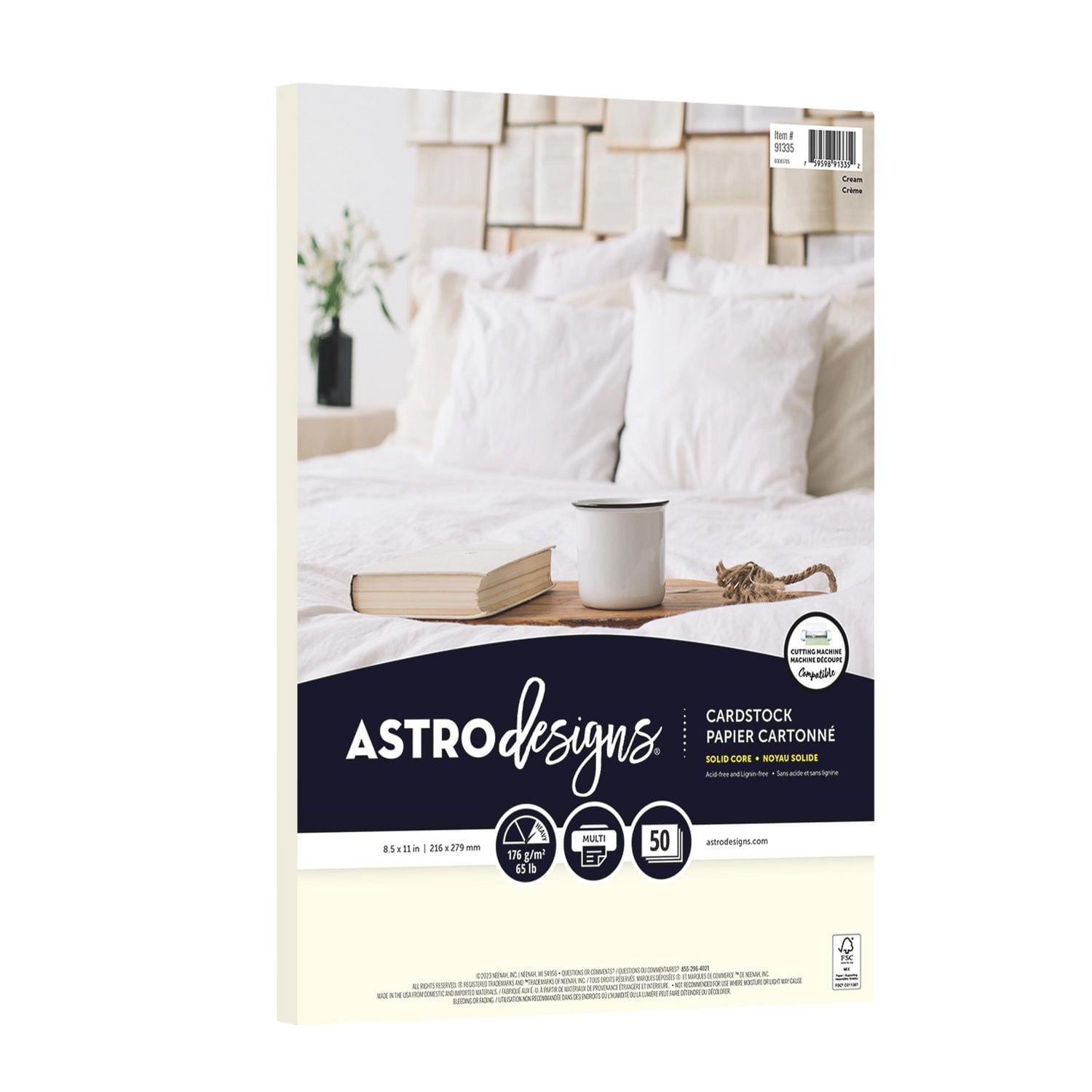Click here for Neenah Astrodesigns Cream Cardstock prices