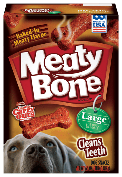 Meaty Bone Large Dog Snacks, 64 Oz. - Walmart.com