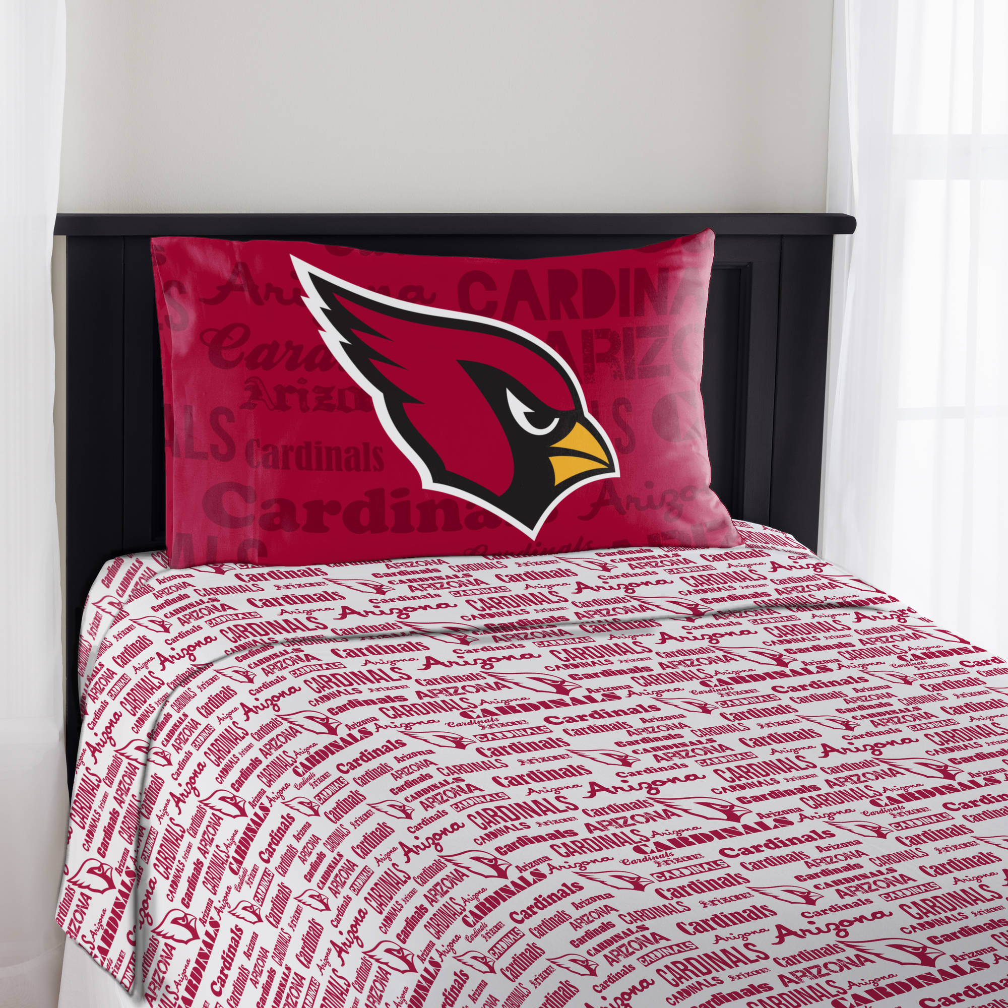 NFL Arizona Cardinals "Anthem" Sheet Set - Walmart.com