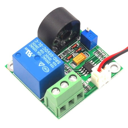 12V 0-5A AC Current Detection Sensor Module 0-5A Switch Output Sensor ...