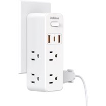 Leviton R02-T5632-0BW 15 Amp White USB & Receptacle Combination Outlet ...
