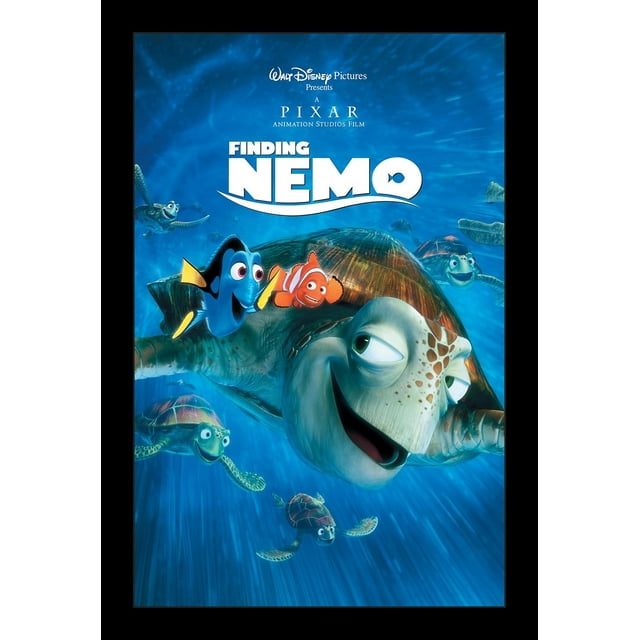 FINDING NEMO - 11x17 Framed Movie Poster - Walmart.com