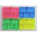 Set Of 4 Stackable and Colorful Storage Boxes : ( Pack of 1 Pc ...