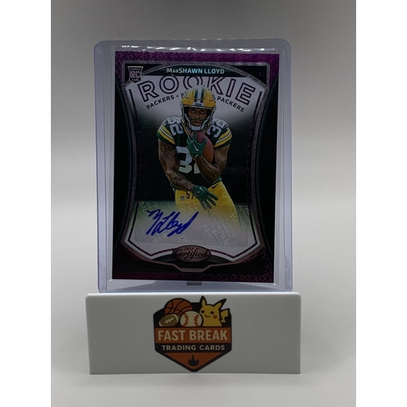 2024 Panini Certified MarShawn Lloyd #RS-MLD Purple Etch /5 RC ...