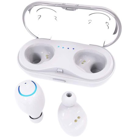Mini TWS Wireless Earbuds Bluetooth Earphones V4.2 Mic Earpieces True ...
