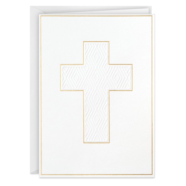 Hallmark Note Cards (Embossed Cross), 24 ct. - Walmart.com