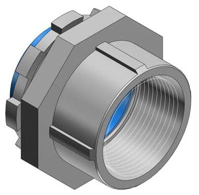Thomas & Betts 374, Conduit Hub, 1 1/2 Inch Bullet Hub, 1 PC - Walmart.com