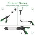 ORFELD Reacher Grabber Tool, 32" Foldable Grabber Reaching Aids Arm ...