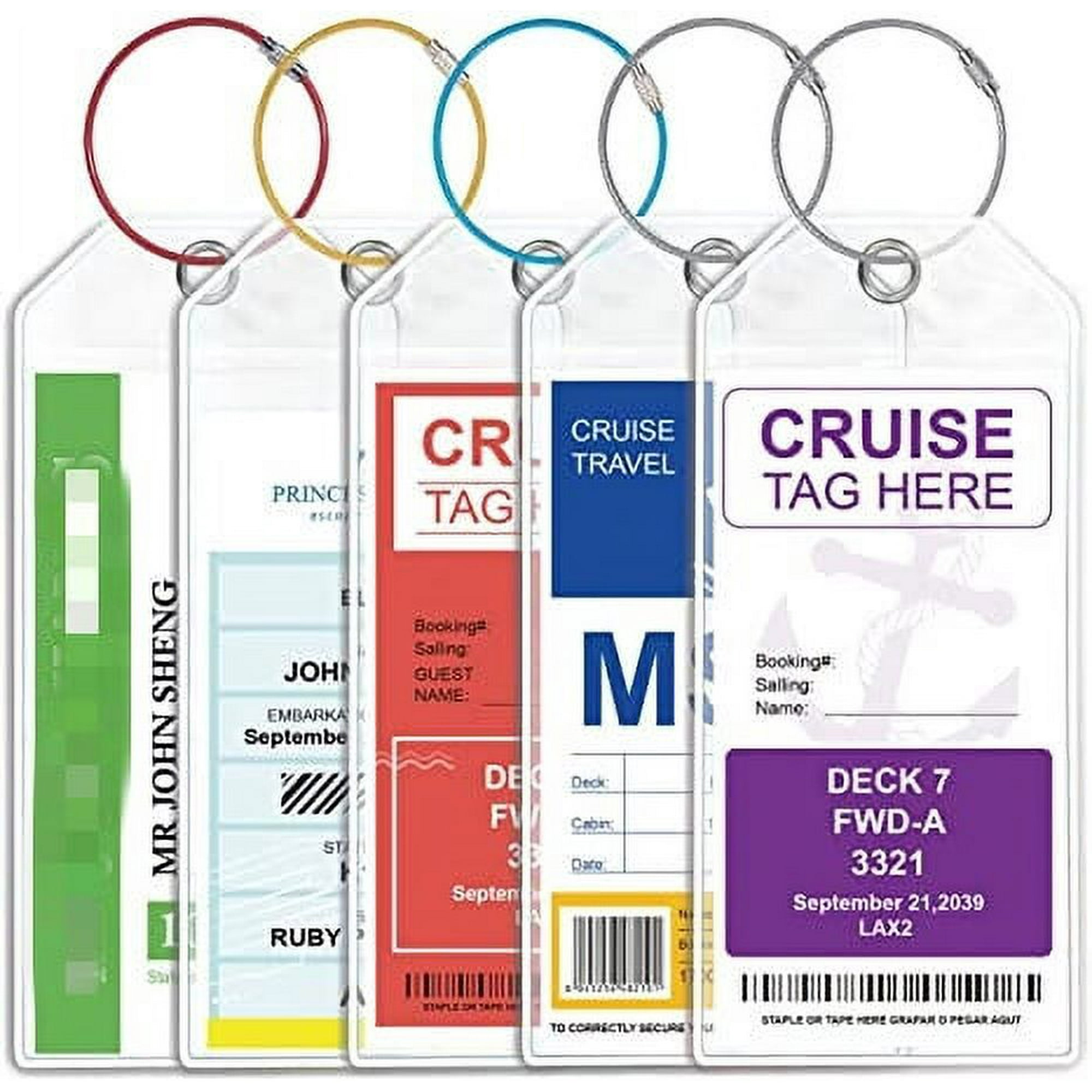 Click here for Queto Cruise Luggage Tags Wide Luggage Tag Holder... prices