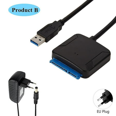 Usb 3.0 To Sata 3 Cable Sata To Usb Adapter Convert Cables Support 2.5 ...