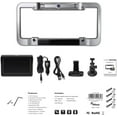 iMeshbean Wireless Waterproof HD Solar License Plate Rear View Backup ...