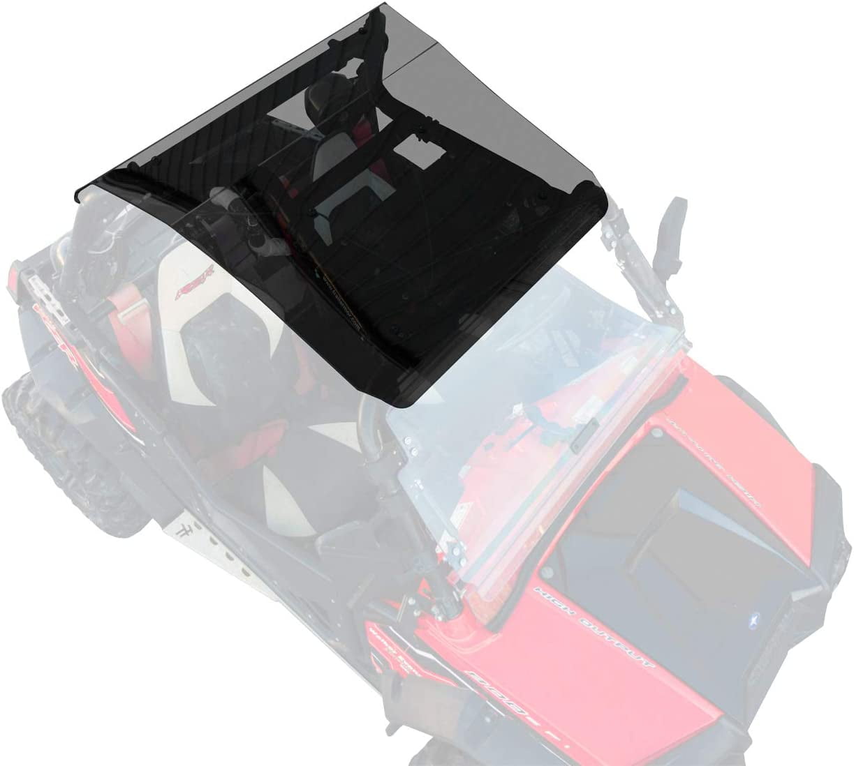SuperATV Dark Tinted Roof for 2008|2014 Polaris RZR 800|2009|2014 RZR ...