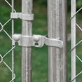 Midwest Air Tech Fork Latch 1-3/8 in. x 2-3/8 in. Steel Chain Link Gate Latch - Walmart.com