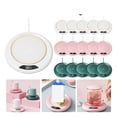 20W Coffee Mug Warmer USB Desk 3 Temperature Setting Electric Beverage ...