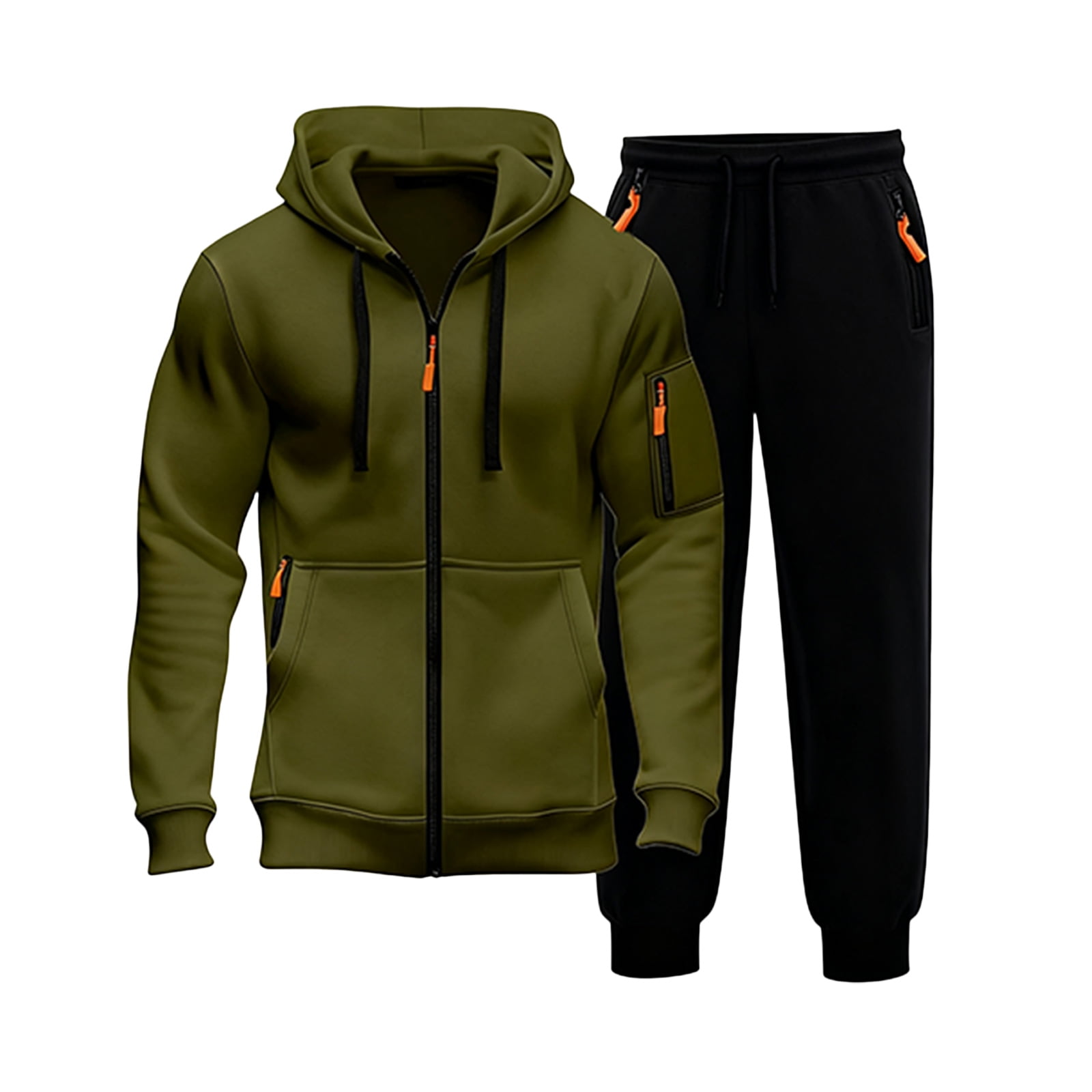 Click here for Ccpelsie Sweatsuit For Men With Zip Up Hoodie And... prices