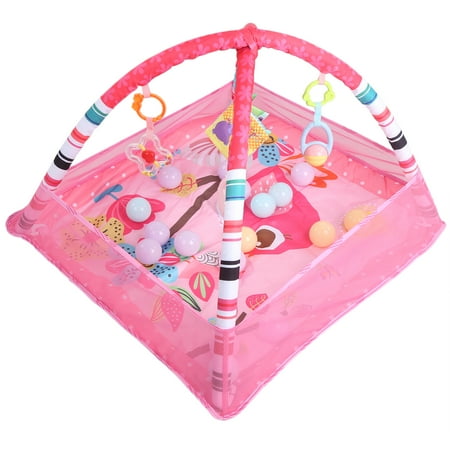Baby Playmat Gym, Baby Play Gym Exercise Baby's Visual Exercise Motor ...