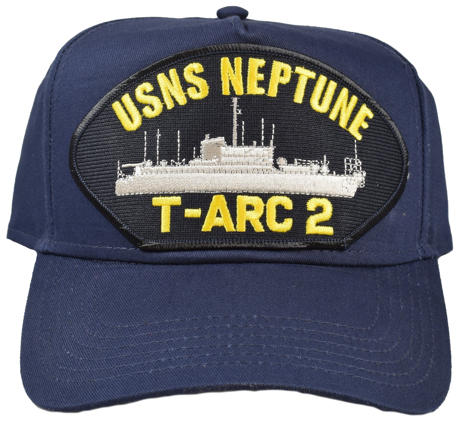 USNS NEPTUNE T-ARC 2 SHIP HAT - NAVY BLUE - Walmart.com