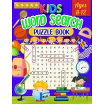 Kids Word Search Puzzle Book Ages 8-12: Word Search for Kids - Large ...