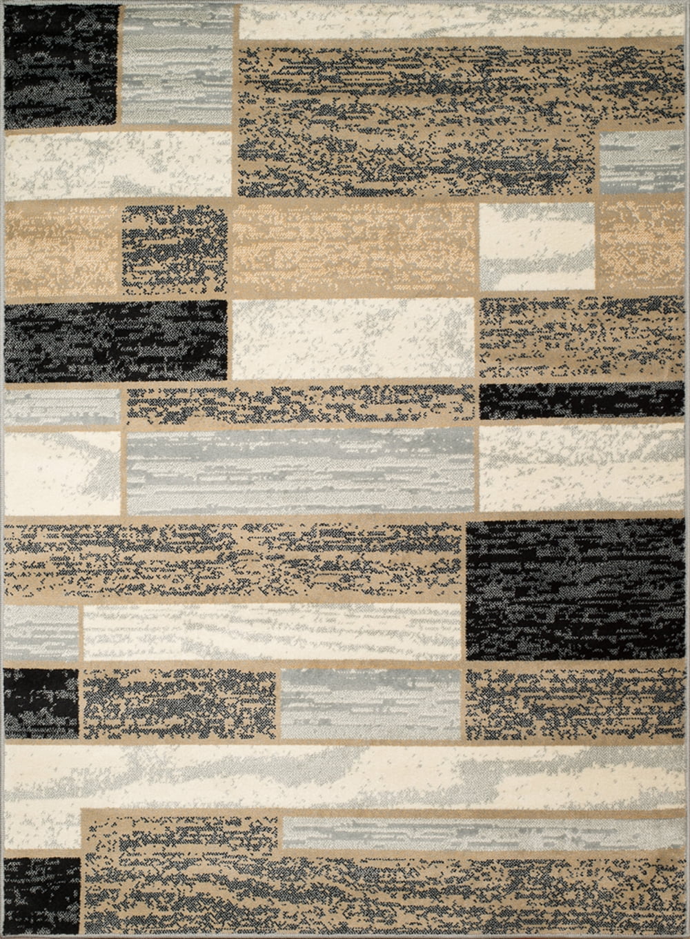 United Weavers Tiffany Area Rug 3002-30775 Cleva Multi Blocks Cubes ...
