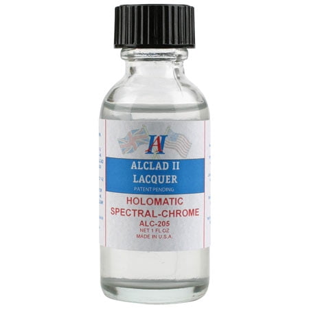 Alclad II Lacquers Holomatic Spectral Chrome 1oz ALC205 Lacquer Primers ...