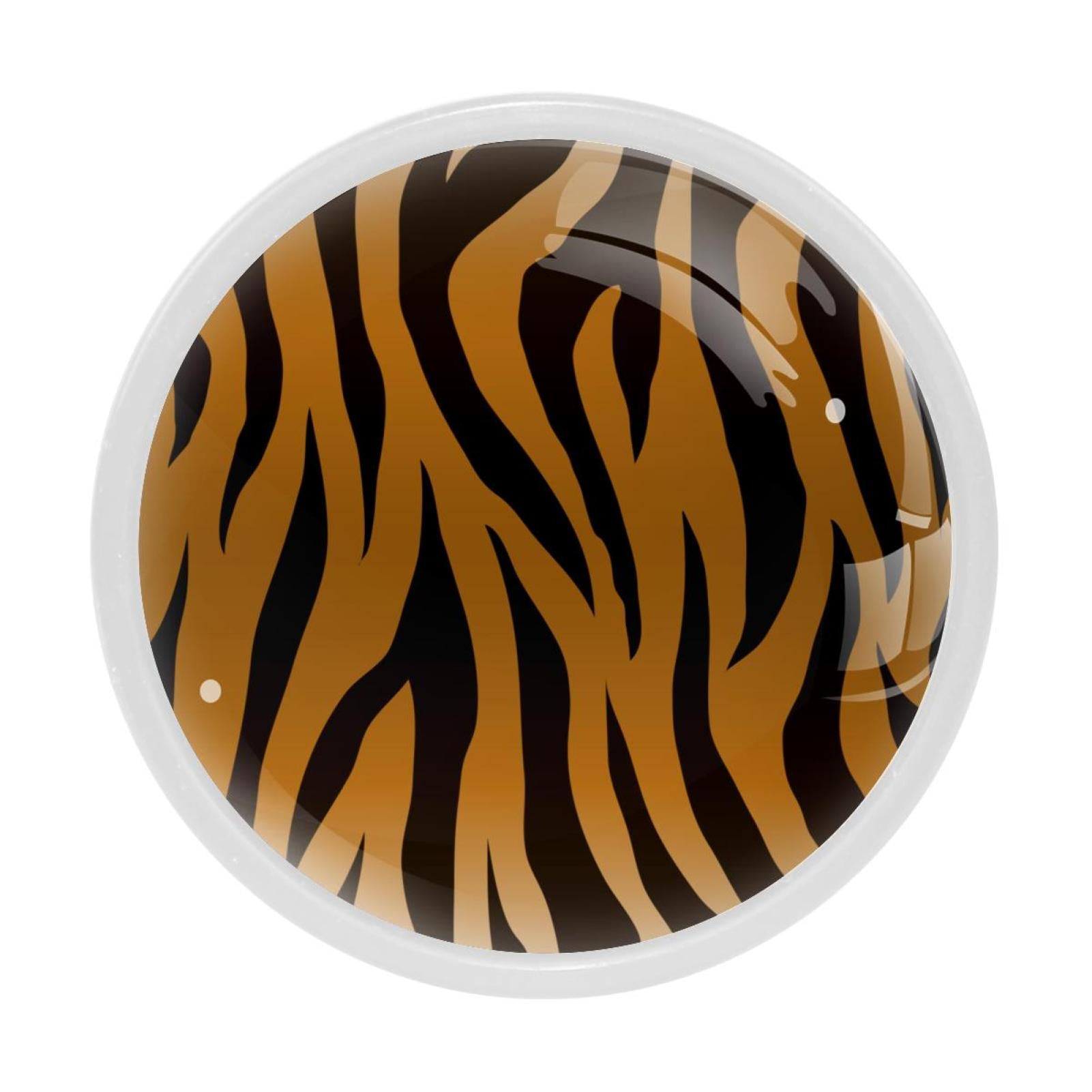 4 Pcs Tiger Skin Texture Knobs for Kitchen Cabinet Cupboard Dresser ...