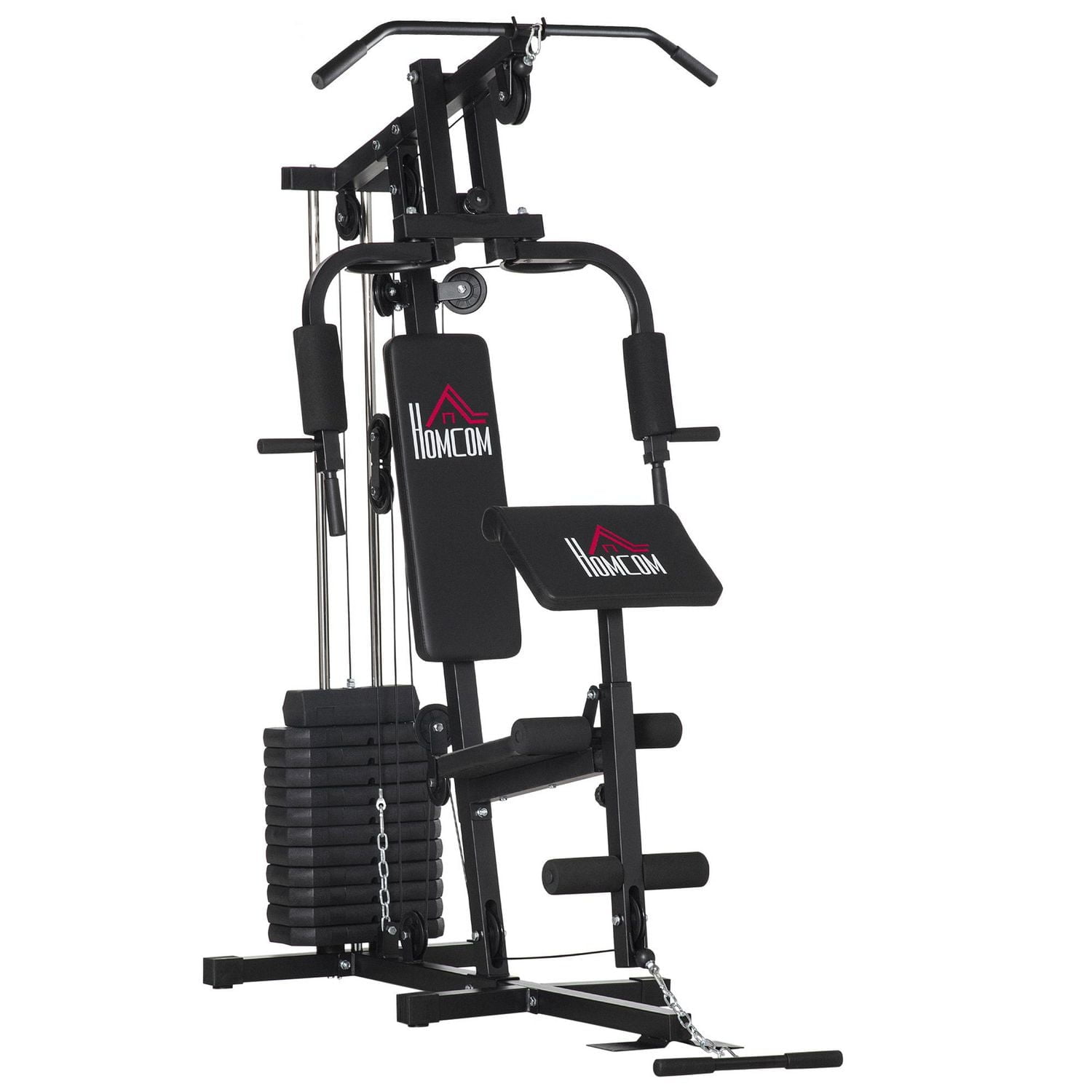 Click here for Homcom Soozier Multi Home Gym Machine W/ 143lbs We... prices