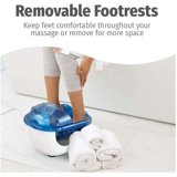 HoMedics 2-in-1 Sauna and Footbath with Heat Boost, Pedicure at-Home ...