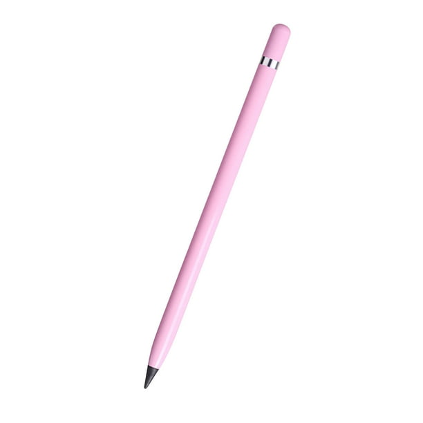 XMMSWDLA No Need To Sharpen Pink Peninkless Pencil Metal Pen Erasable ...