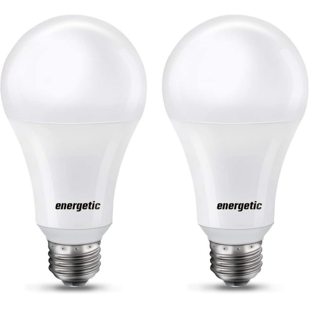 ENERGETIC A21 LED Light Bulb, Super Bright, 2300 High Lumens, 150 Watt ...