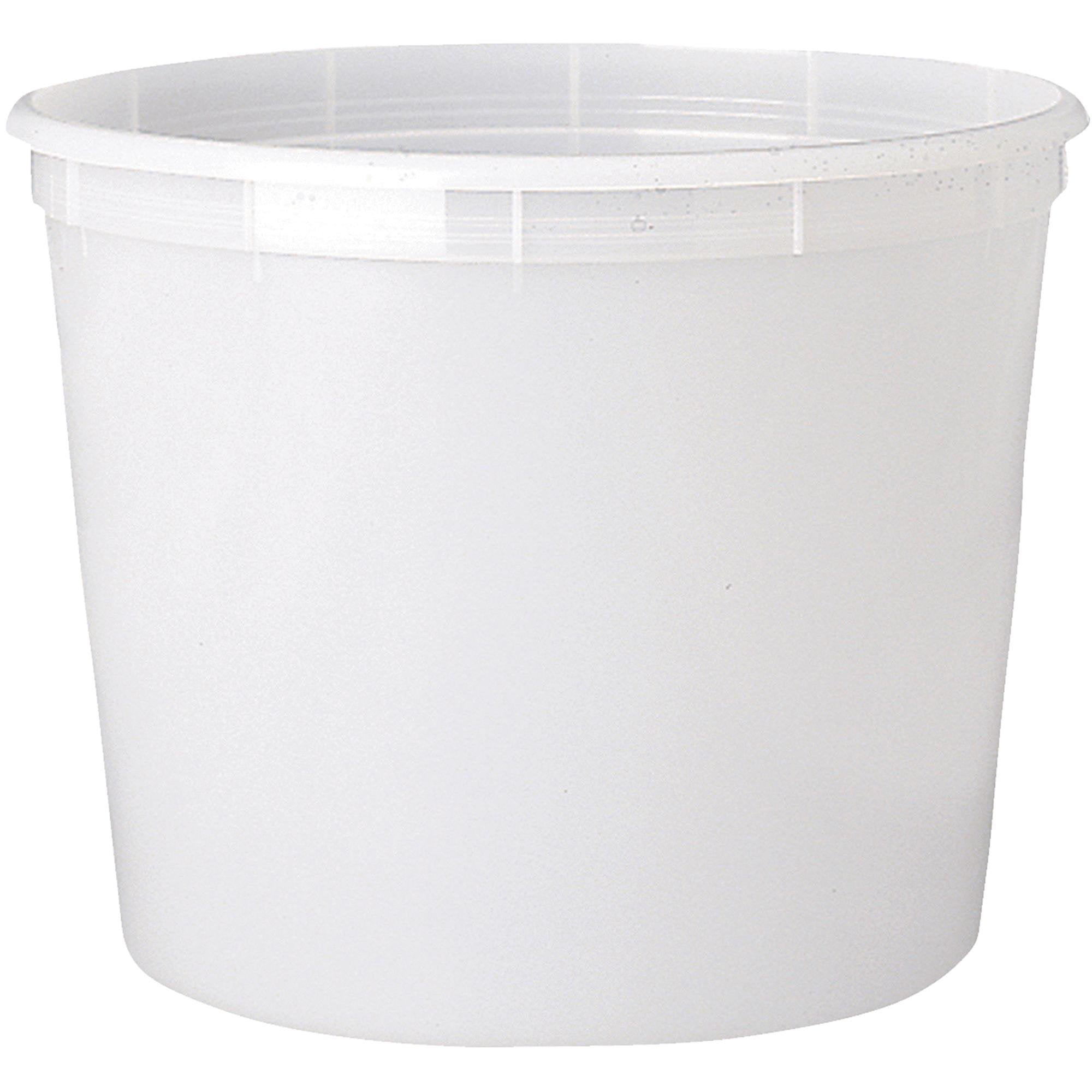 Leaktite 10 Pt. Clear Plastic Pail 20CHDNAT050 - Walmart.com