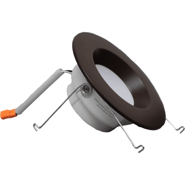 Multi Pack 5/6" Bronze Smooth Trim LED Recessed Downlight Retrofit ...