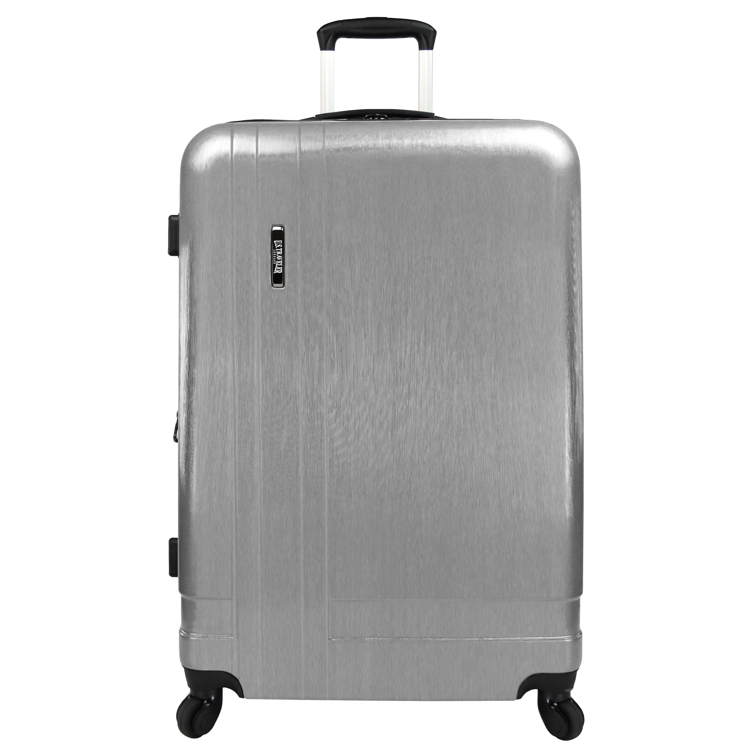 U.S. Traveler Silver Lightweight Expandable Spinner - Walmart.com