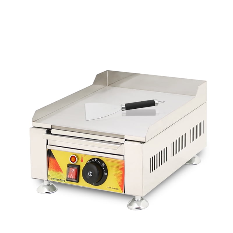 TECHTONGDA Commercial Home Electric Countertop Flat Cooking Griddle ...