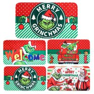 Christmas Doormat Holiday Indoor Outdoor 40 x 60cm,Christmas Grinch Mat ...