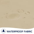 Outdoor Curtain Beige 100"W x 95"L (Pack of 1) - Walmart.com
