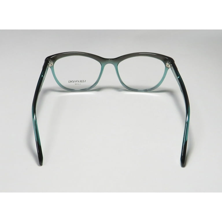 NEW VERA WANG LUXE FRIGG WOMENS/LADIES CAT EYE FULL-RIM TEAL NEW VERA WANG LUXE FRIGG WOMENS/LADIES CAT EYE FULL-RIM TEAL