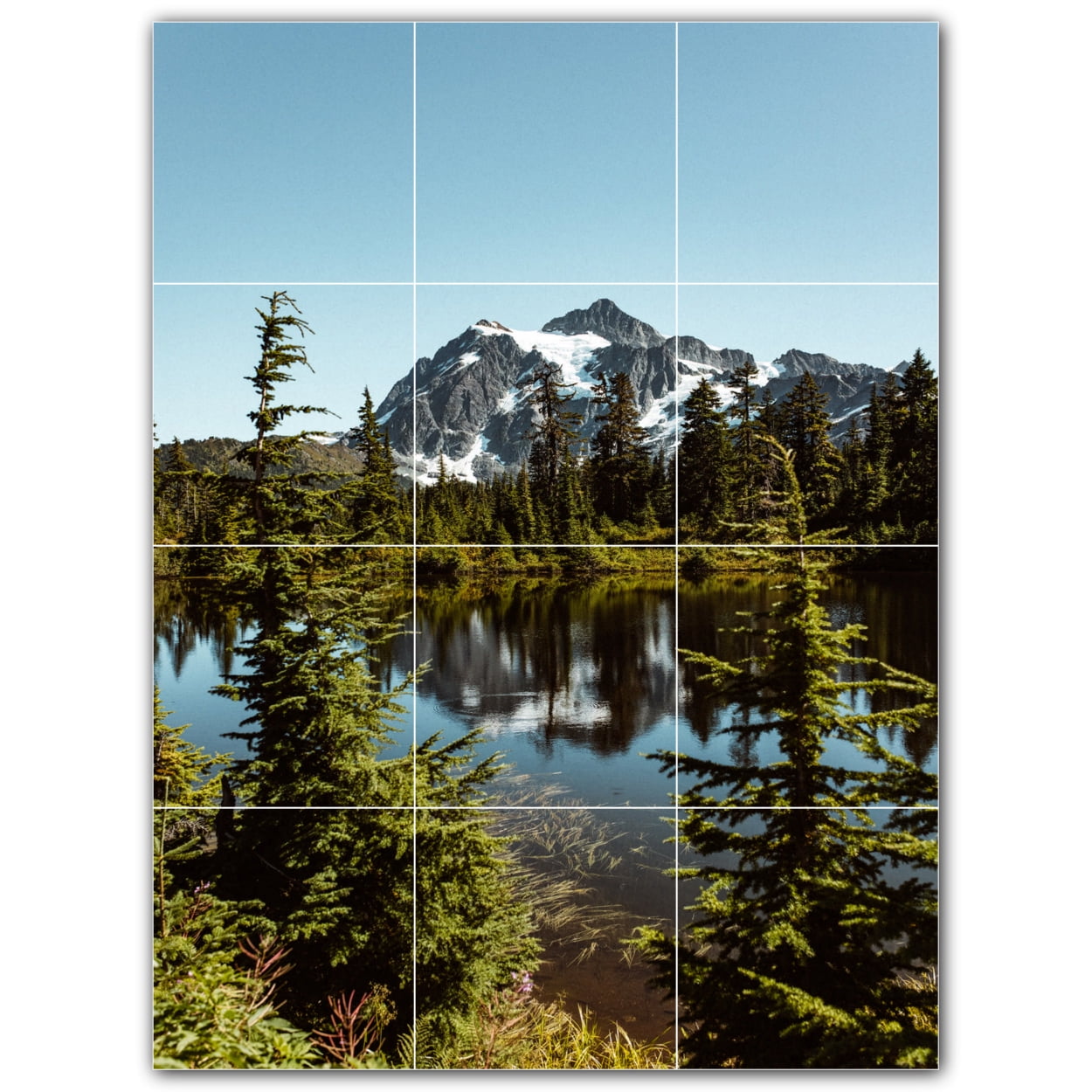 Picture-Tiles.com: Mountains Ceramic Tile Wall Mural WAL500878-34L. 24 ...