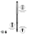 Uniball Fine Point (0.7mm) Vision Needle Rollerball Pens, Assorted ...
