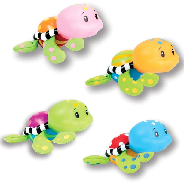 Sassy Bath Tubtime Turtles, 4 Pack - Walmart.com - Walmart.com