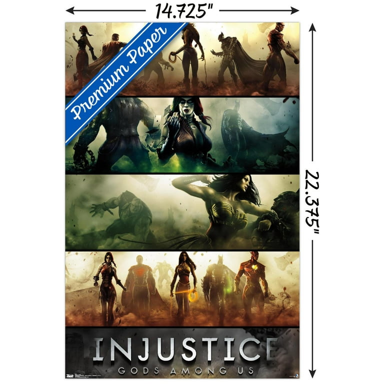 Injustice Gods Among Us Dc Comics Posters Injustice: Gods Among Us