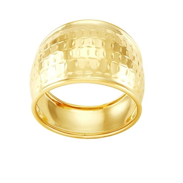 14k Yellow Gold Adjustable Beautiful Engraved Body Jewelry Toe Ring ...