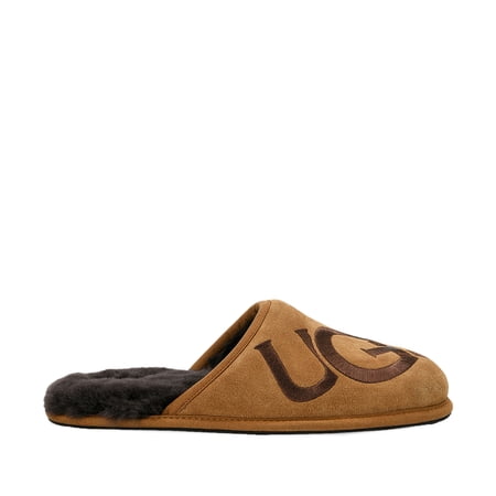 UGG Men's Scuff Logo in Chestnut/Espresso, 13 US | Walmart Canada