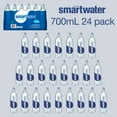 SmartWater Vapor Distilled Premium Purified Water, 700 ml, Pack of 24 ...