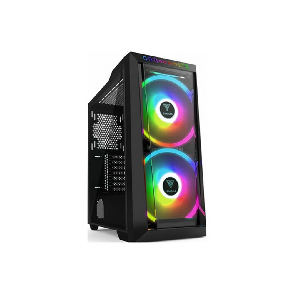 Apollo M2 PC Gaming Case 200mm ARGB fans - Walmart.com - Walmart.com