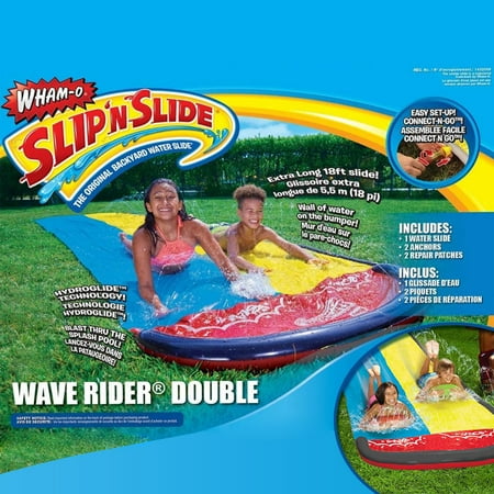 Children Water Slide Garden Racing Double Water Slide Summer Toy ...